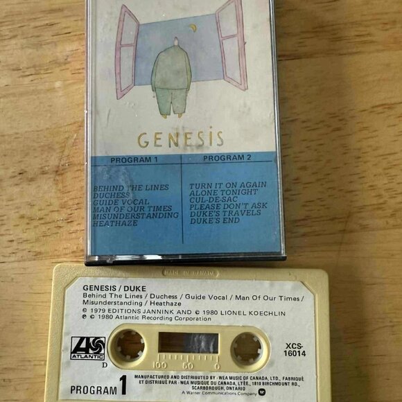 Media | Genesis Duke Vintage Cassette Tapes C4 | Poshmark